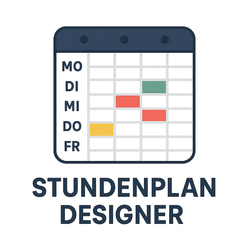 Stundenplan Designer – Info & Anleitung | Lerneule